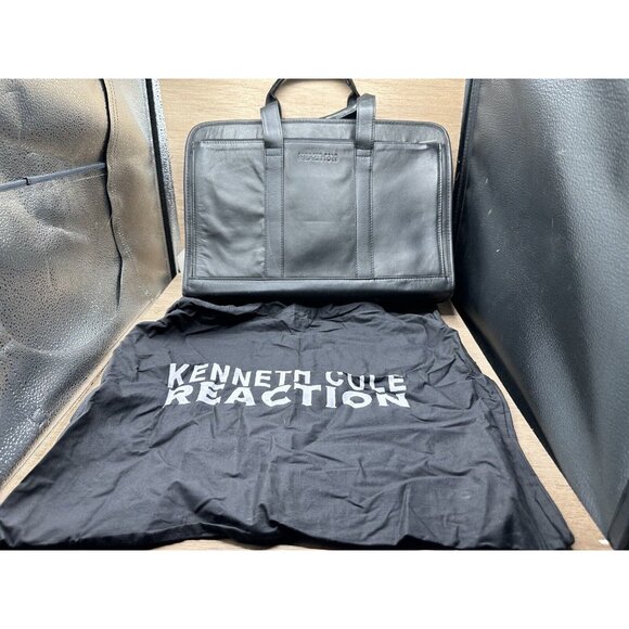 Kenneth Cole | Bags | Kenneth Cole Reaction Leather Briefcase Laptop ...